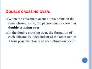 Linking and-crossing-over | PPTX