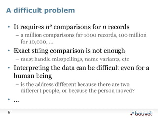 Linking data without common identifiers | PPTX | Databases | Computer Software and Applications