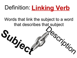 Linking Verbs | PPT