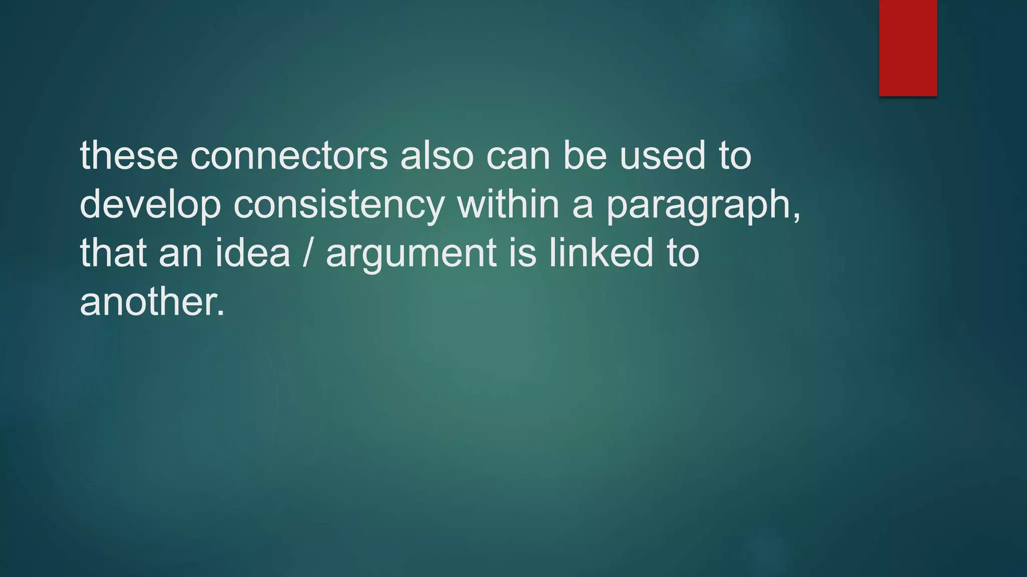 Linking words- ale puentes | PPT