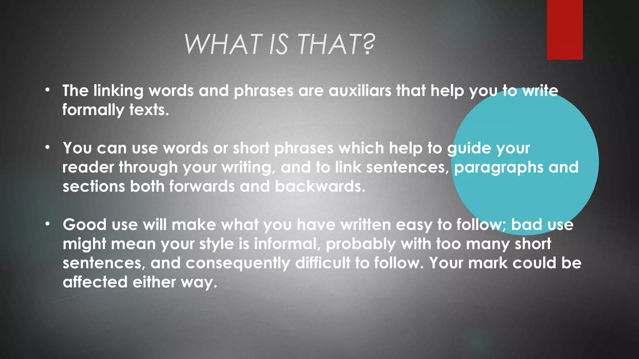 Linking words-and-phrases-structure | PPT