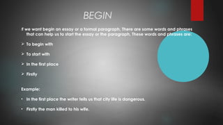 Linking words-and-phrases-structure | PPT