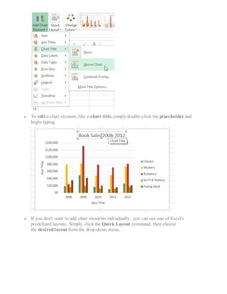 Linking chart from excel with power point | DOCX