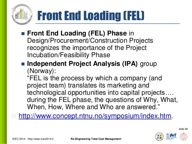 ICEC 2014 Linking 6 Phase Project Life Cycle with TCM Framework-Slides