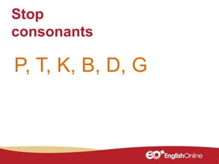 Linking consonants to consonants | PPTX