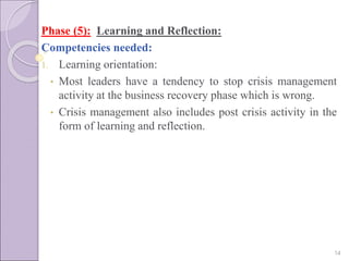 Linking crisis Management and Leadership competencies2.pptx | Executive ...