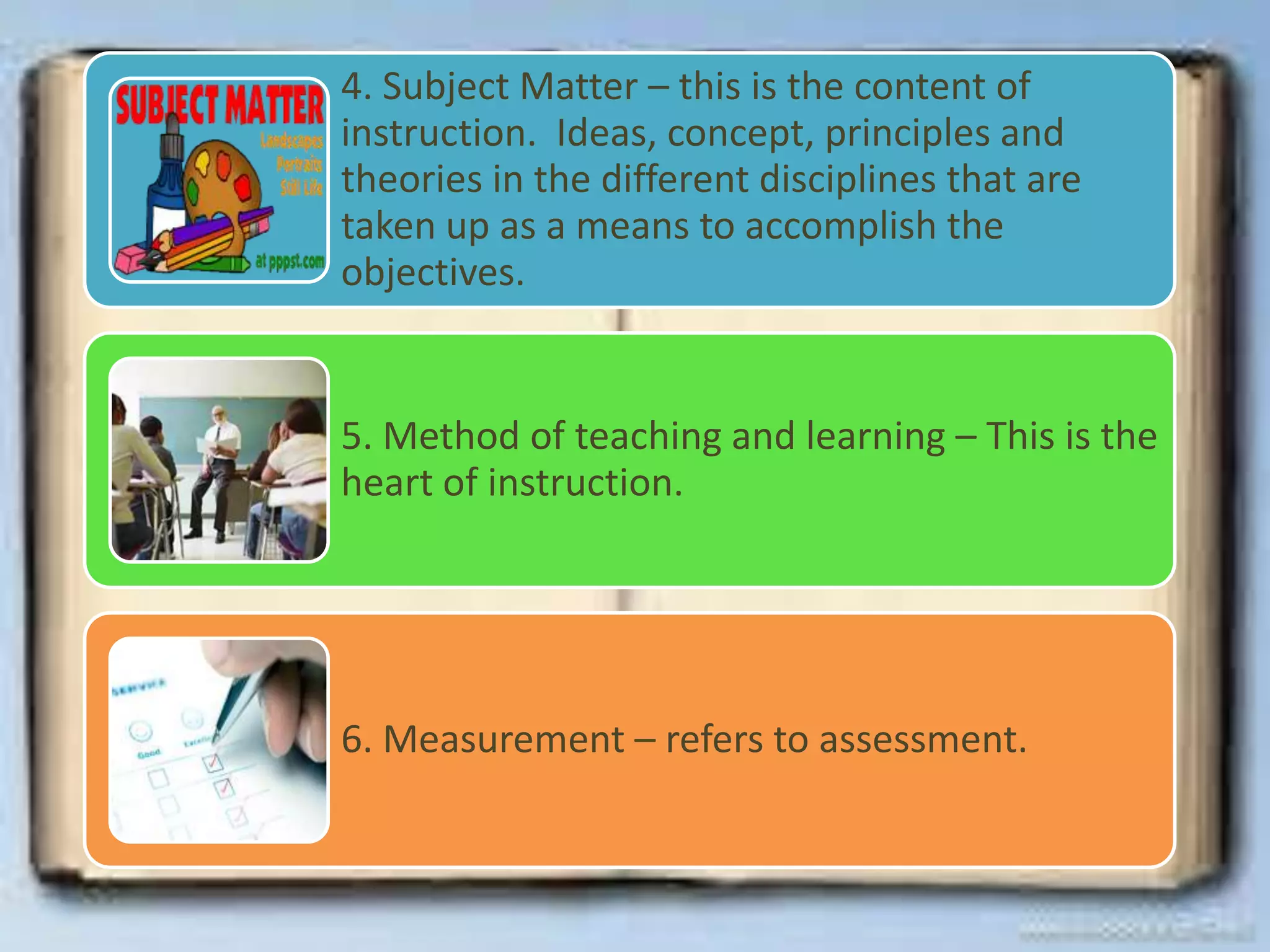 Linking curriculum, instruction & assessment | PPTX