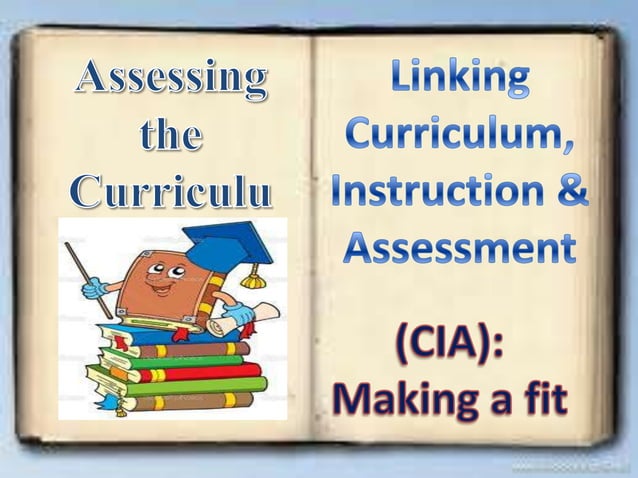 Linking curriculum, instruction & assessment | PPTX