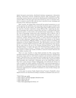Linking data in digital libraries the case of puglia digital library | PDF