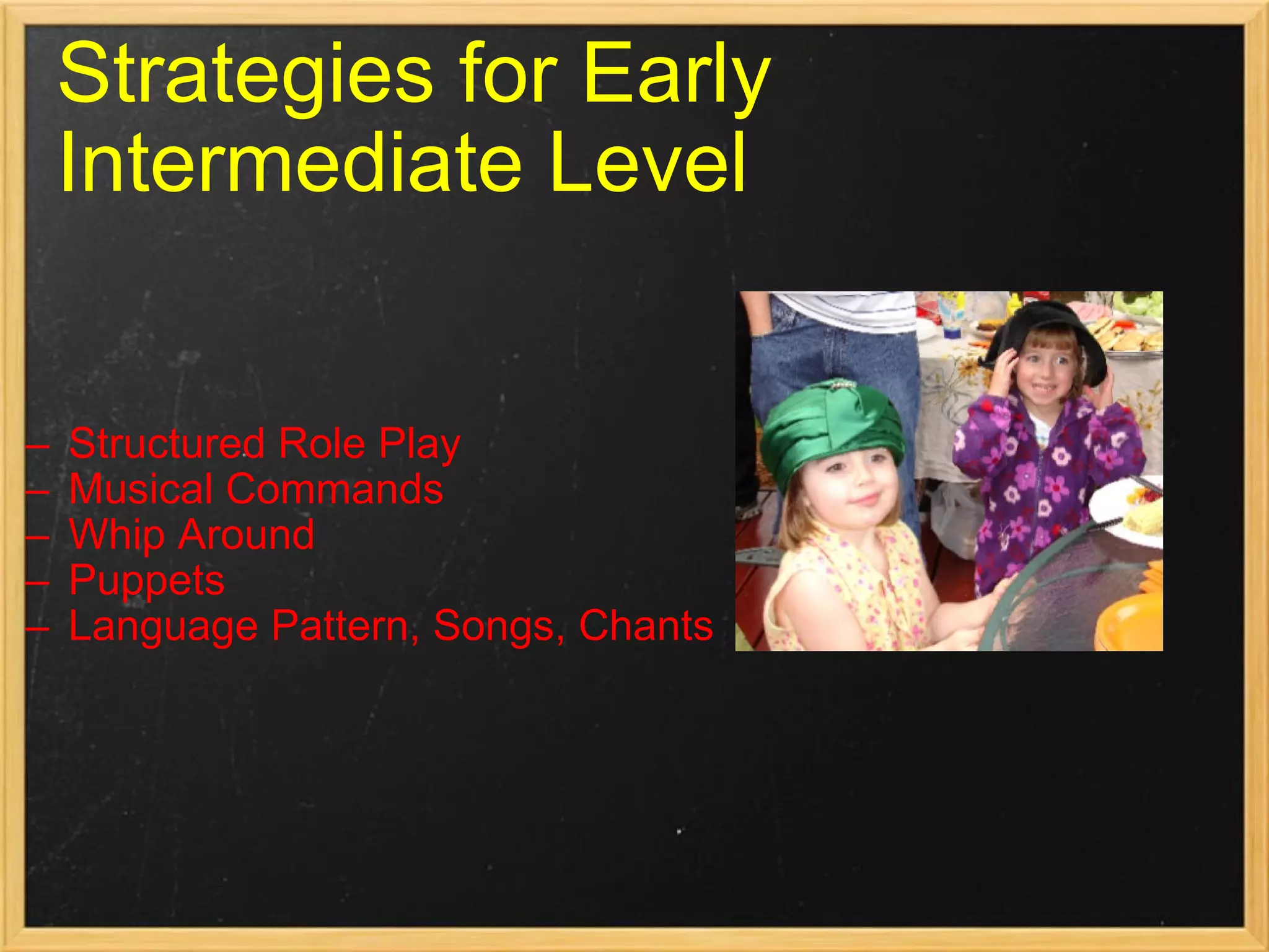 Oral Language Strategies | PPT