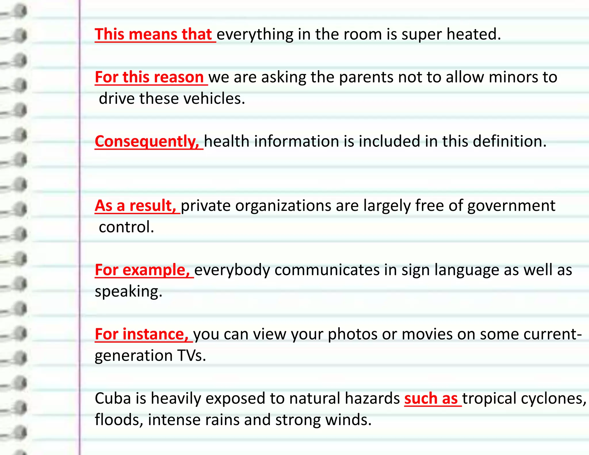 Linking examples | PPT