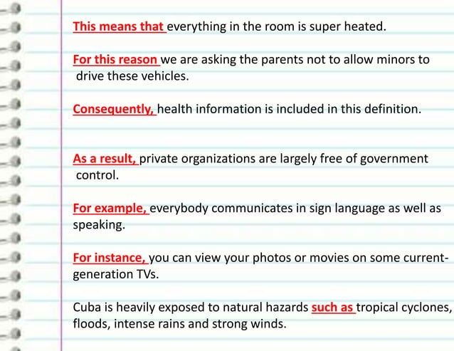 Linking examples | PPT