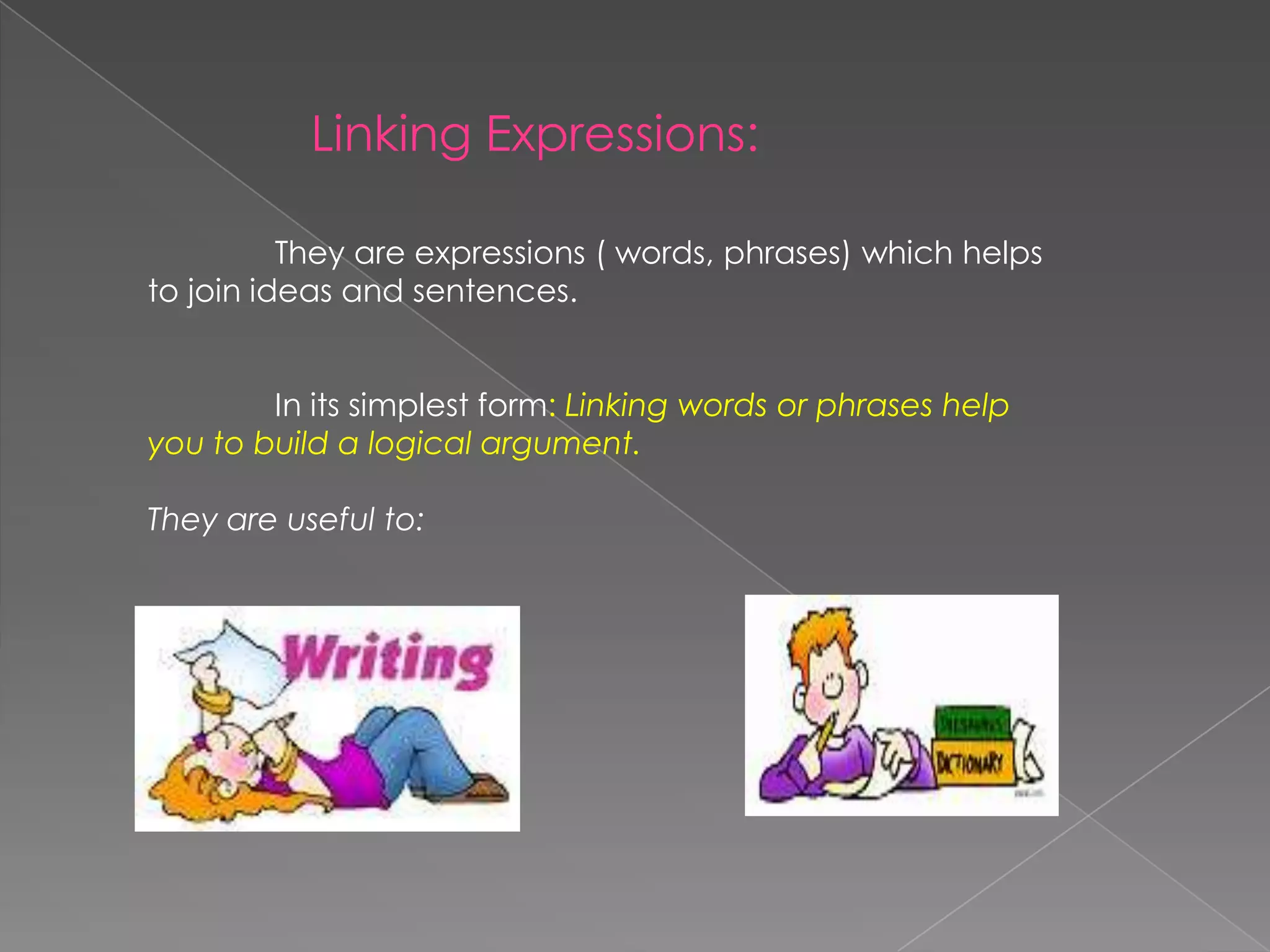 Linking expressions | PPTX