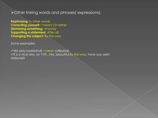 Linking expressions | PPTX