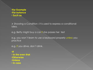 Linking expressions | PPTX