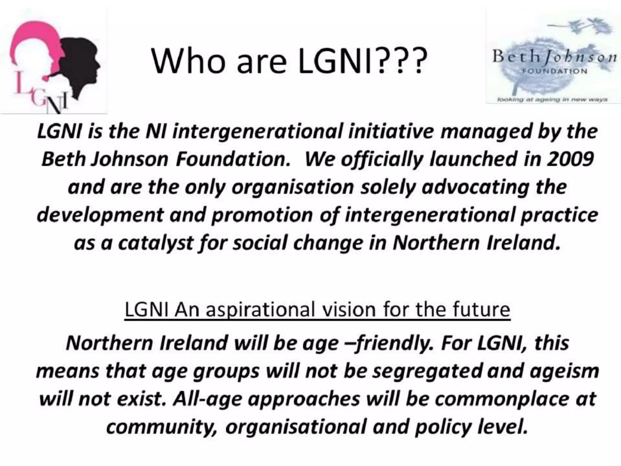 Linking Generations Northern_Ireland_pp_2015 | PPT