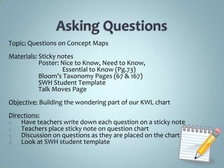 Linking literacy with science inquiry | PPTX