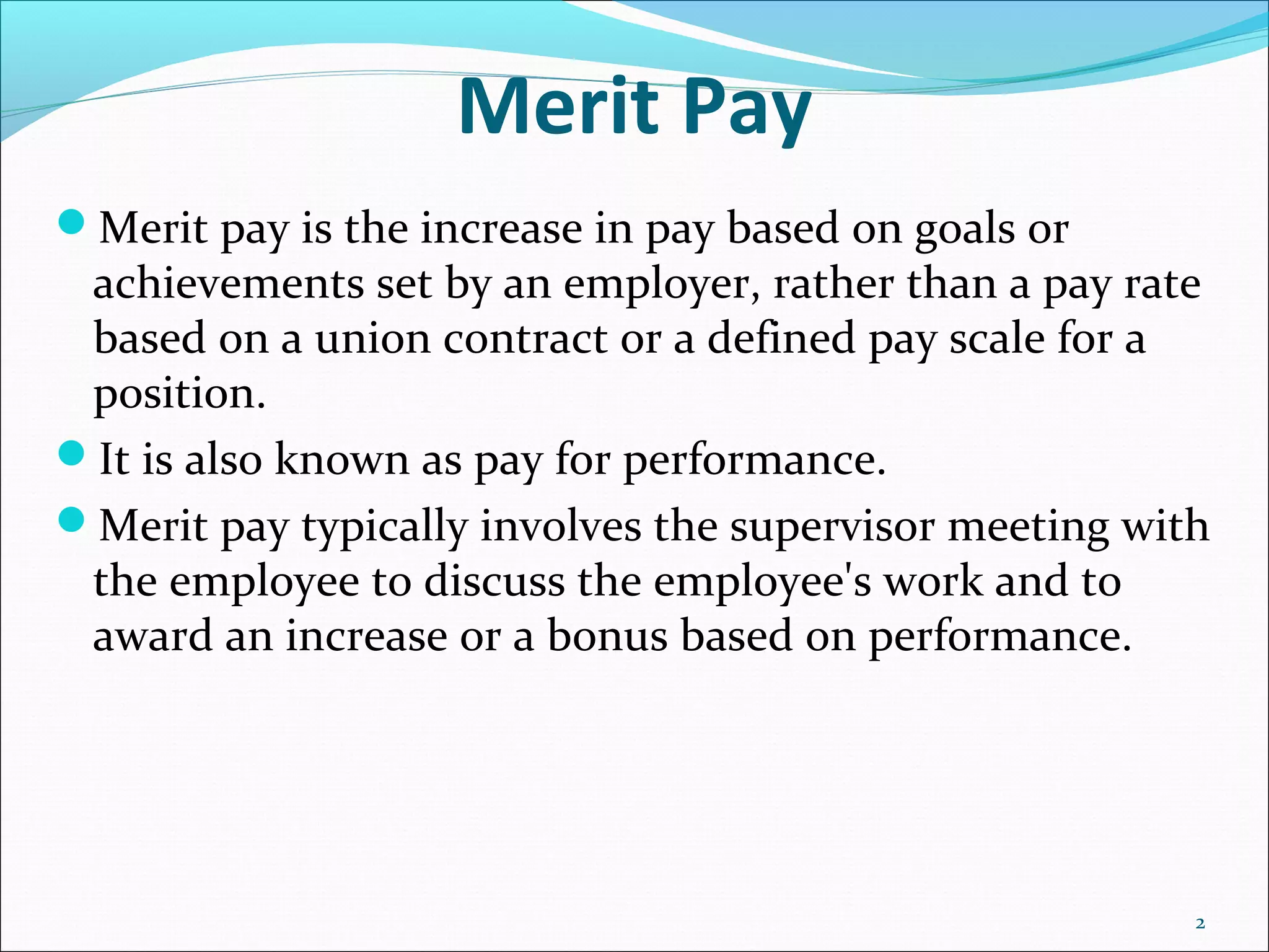 Linking Merit Pay with Competitive Strategy by Dr. G C Mohanta | PPT