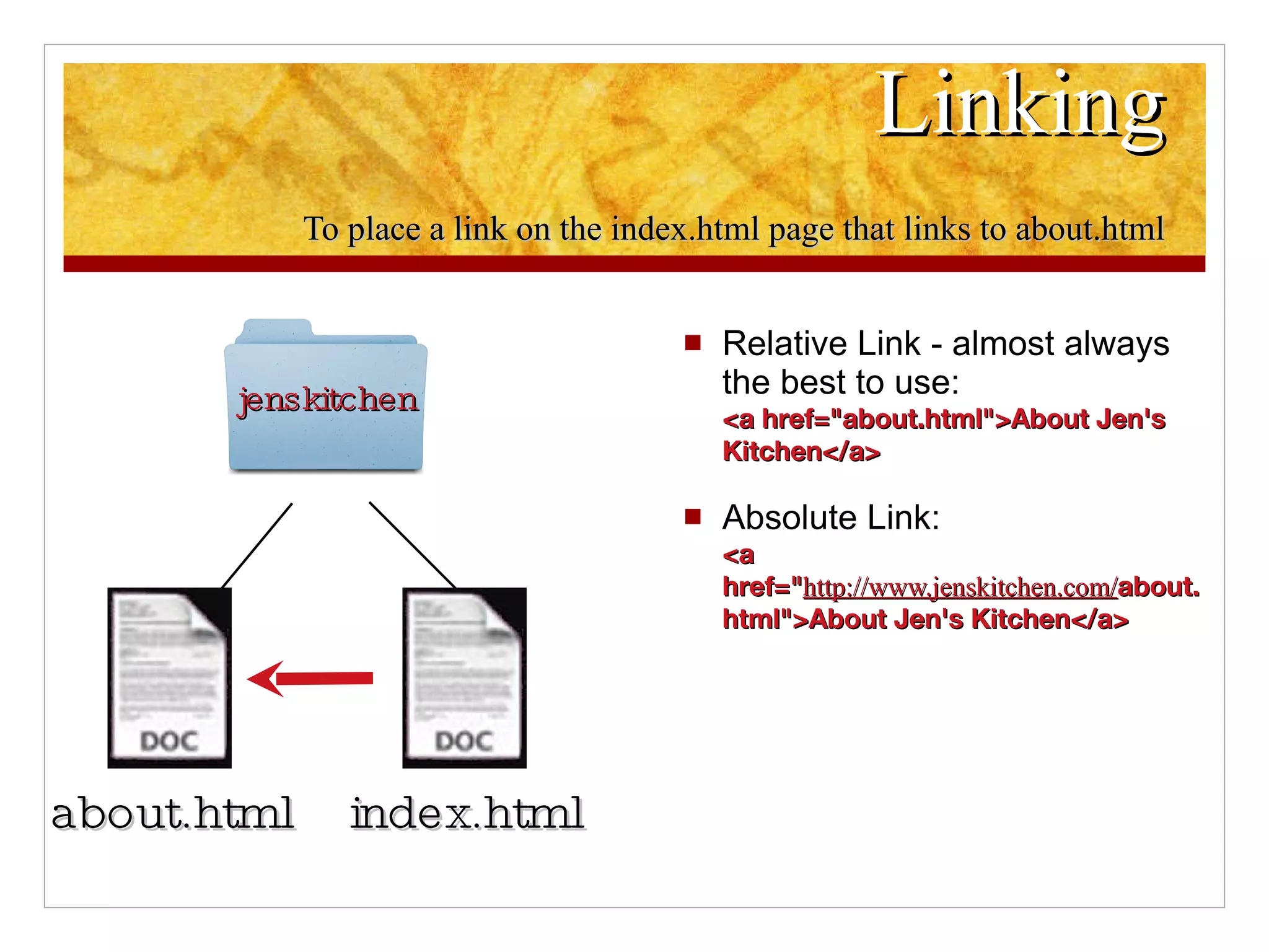 Linking overview june 2010 | PPT