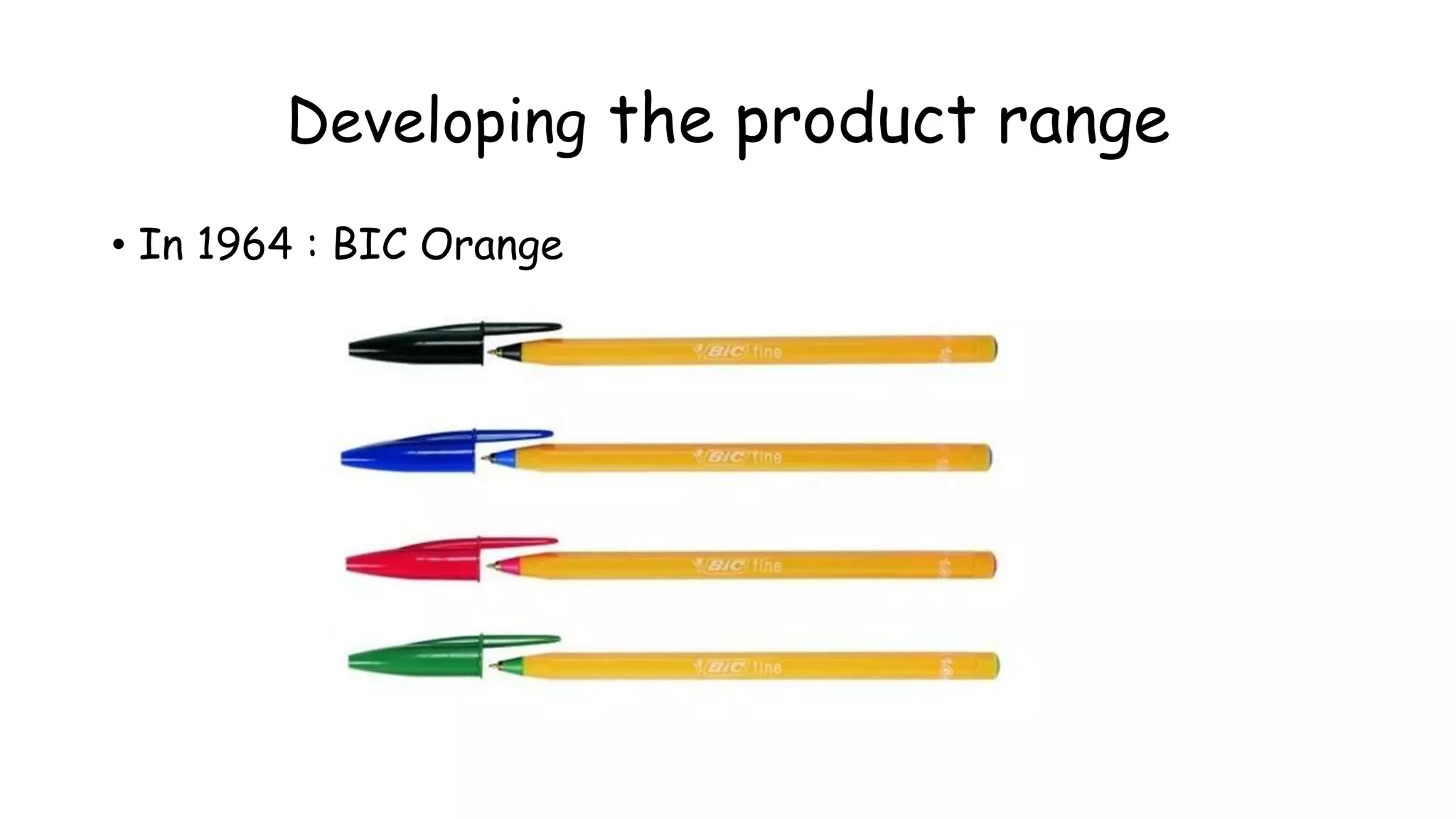 Linking promotional activity to the product life cycle (bic case study ...