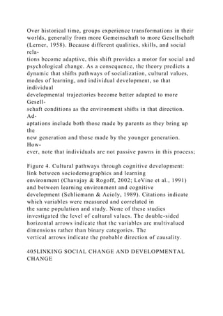 Linking Social Change and Developmental ChangeShifting Path.docx
