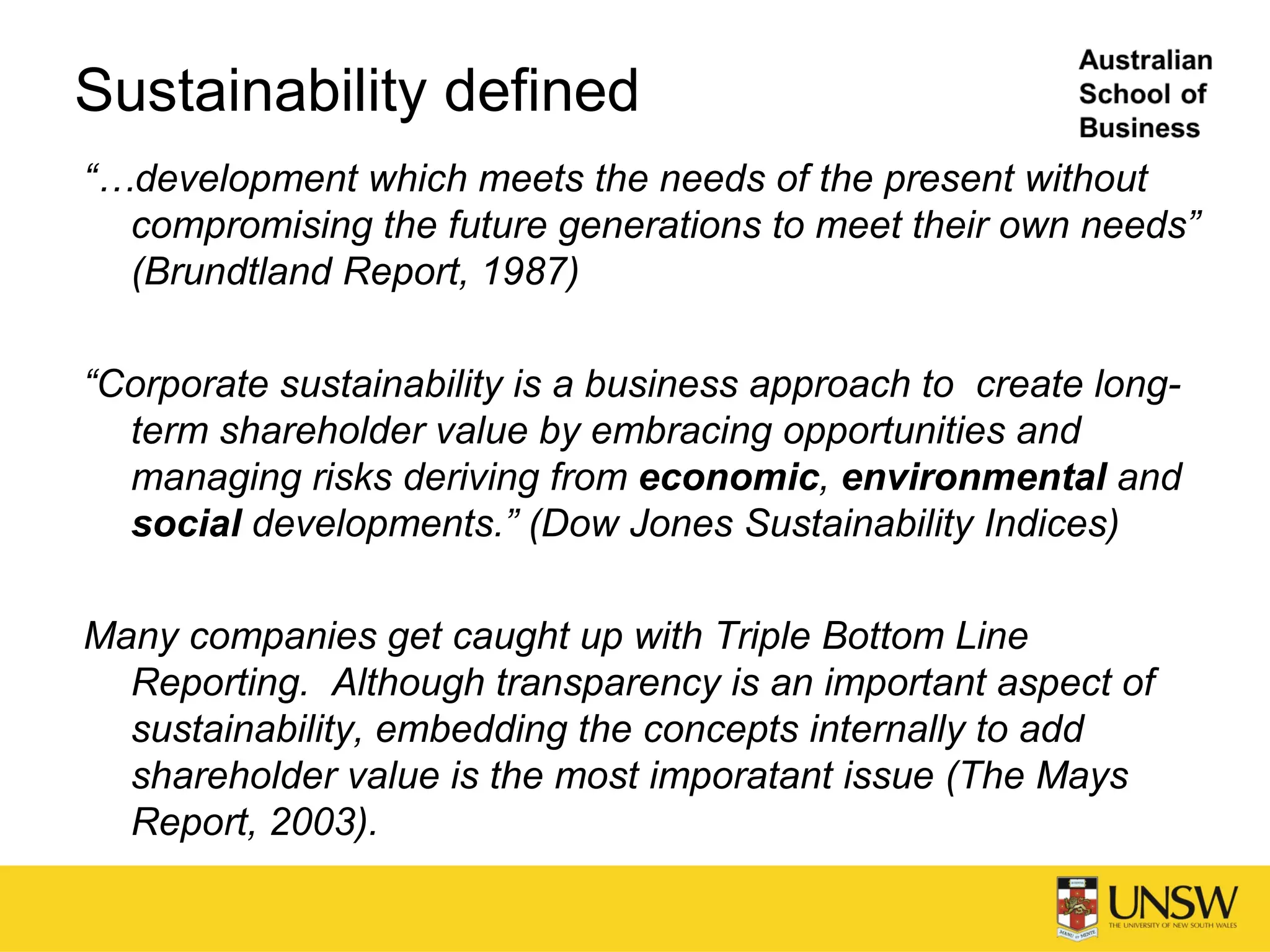 @GRIAusConf_Linking Sustainability Data To Value - Maria Balatbat | PPT