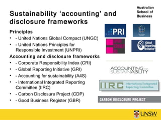 @GRIAusConf_Linking Sustainability Data To Value - Maria Balatbat | PPT