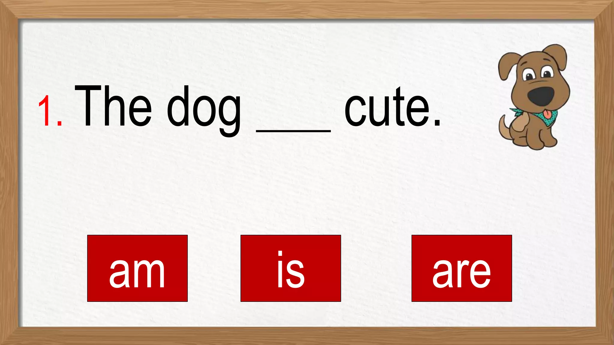 Linking Verbs: Is, Am and Are | PPTX