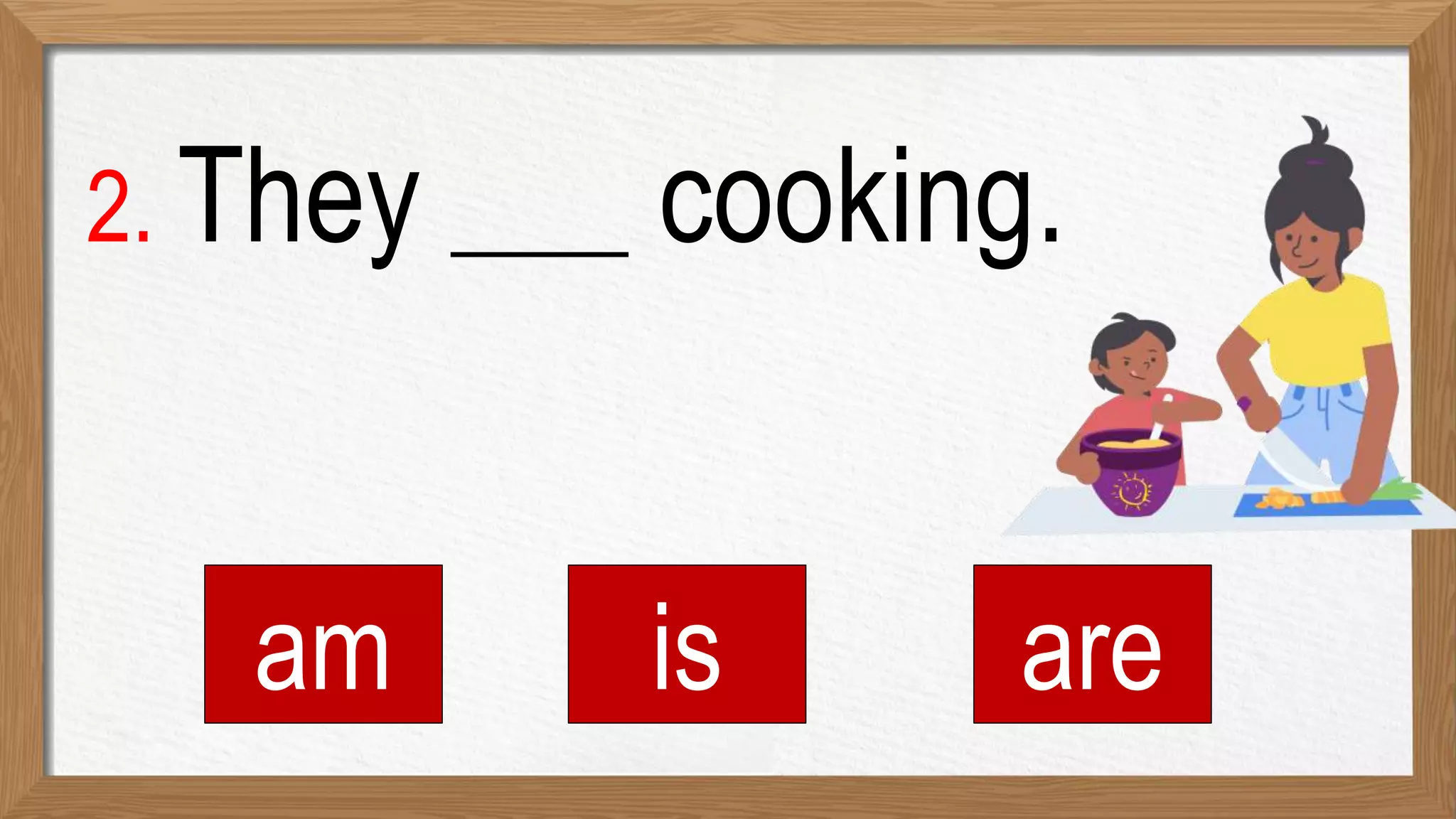 Linking Verbs: Is, Am and Are | PPTX