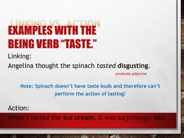 Linking verbs.pptx | Programming Languages | Computing