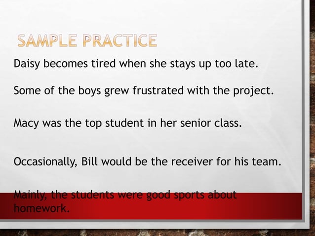 Linking verbs.pptx | Programming Languages | Computing