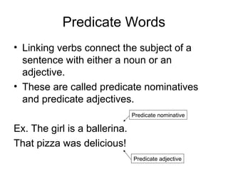 Linking Verbs.ppt grammar lesson got benefit | PPT