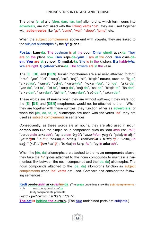 Linking Verbs In English And Turkish Yuksel Goknel 2015 linking-verbs-in-english-and-turkish-yuksel-goknel-2015