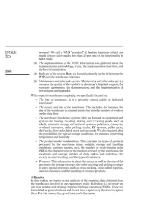 Linking warehouse | PDF