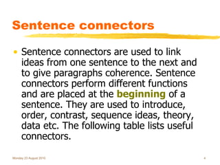 Linking words | PPT