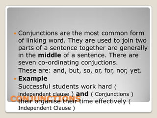 Linking words | PPTX