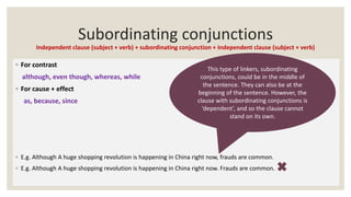 Linking words | PPTX