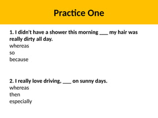 LINKING WORDS IN ENGLISH FOR TEENS AND ADULTS | PPTX