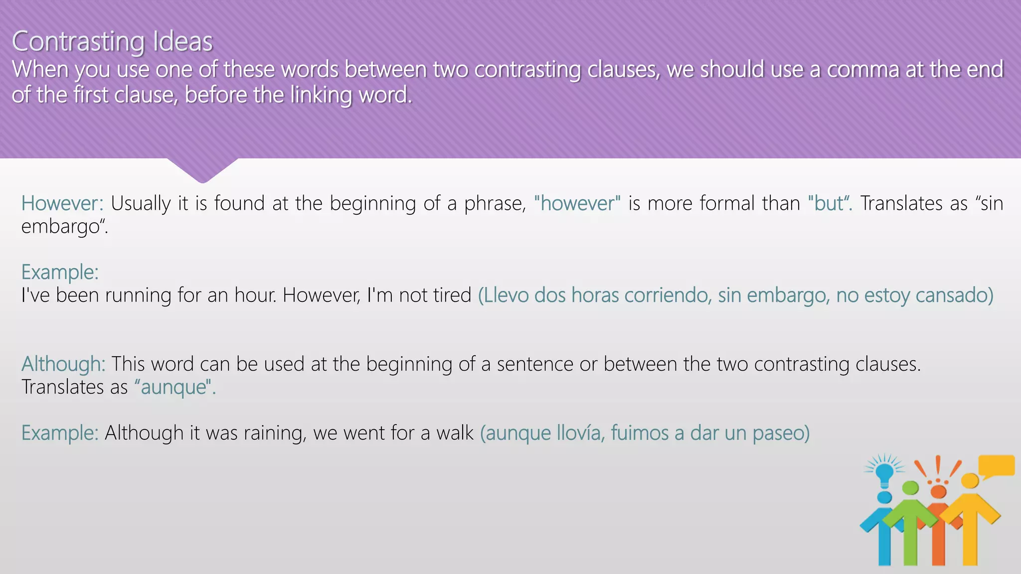 Linking words | PPTX