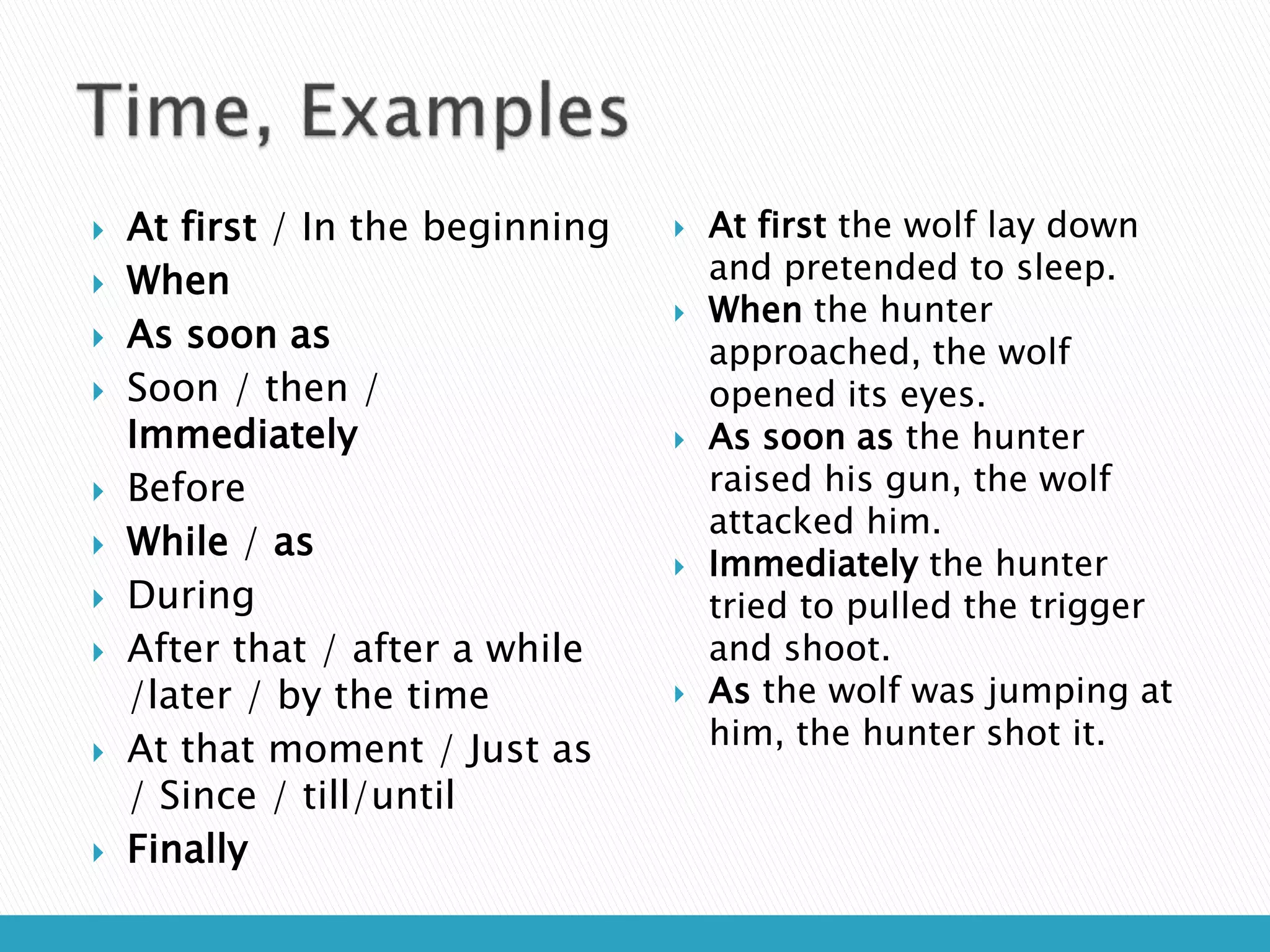 Linking words for stories | PPTX