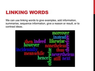 Linking words gerry | PPT