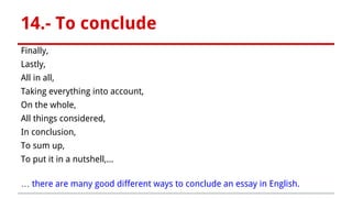 Linking words & phrases | PDF