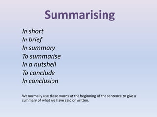 Linking words pps | PDF