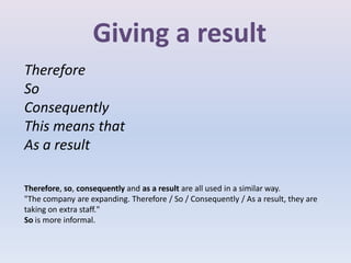 Linking words pps | PDF