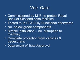 Defender Vee Gate | PPT
