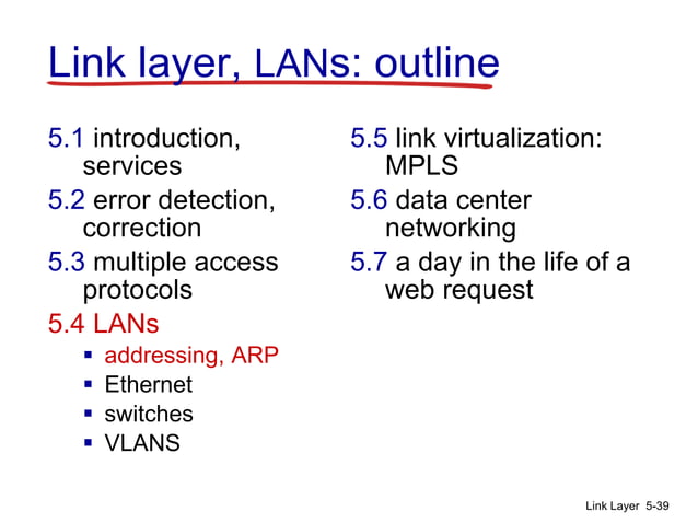 Link layer.ppt