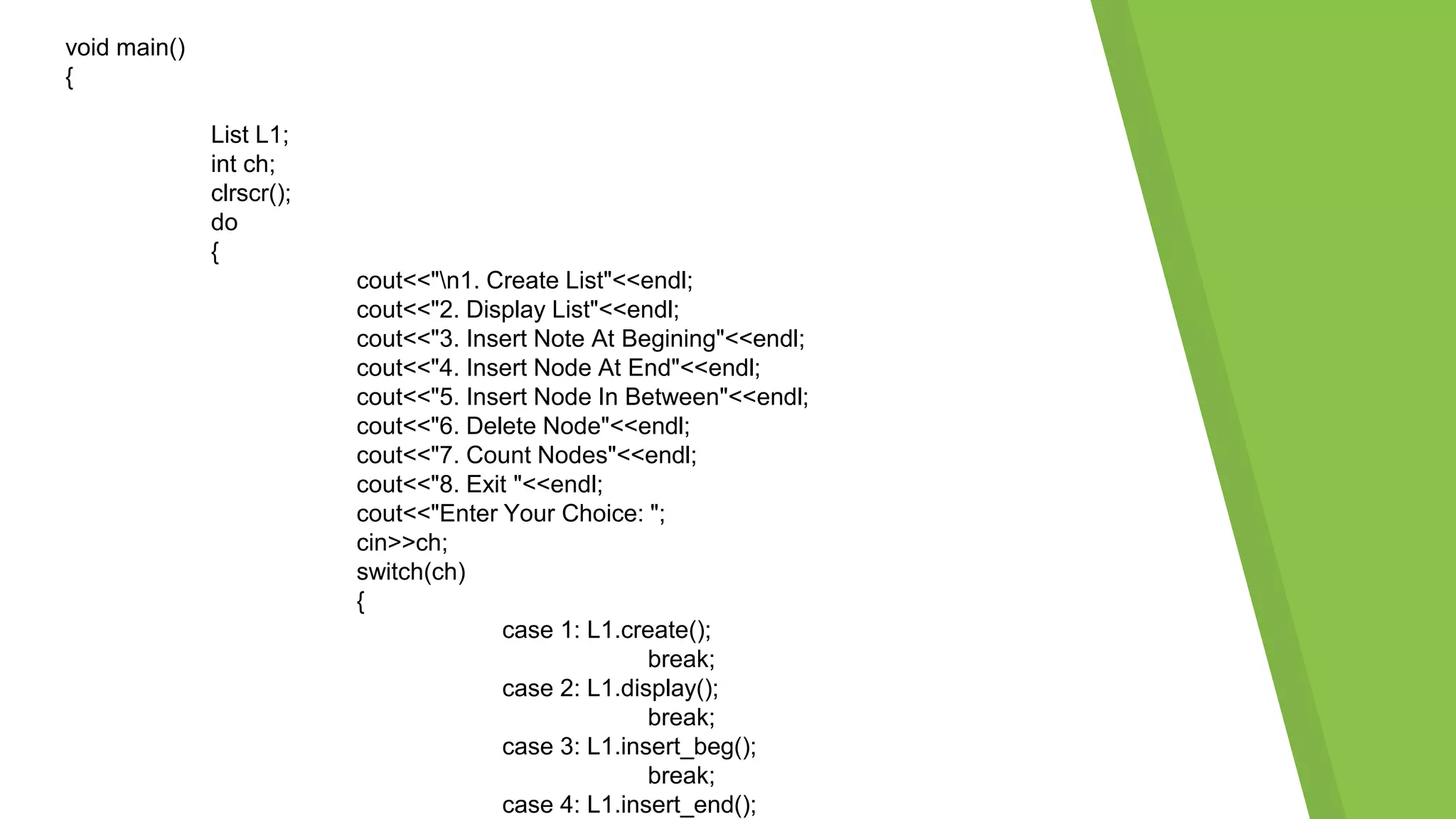What is Link list? explained with animations | PPTX | Programming Languages | Computing