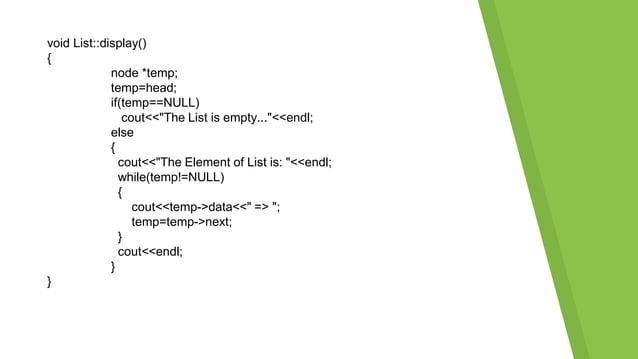 What is Link list? explained with animations | PPTX | Programming Languages | Computing