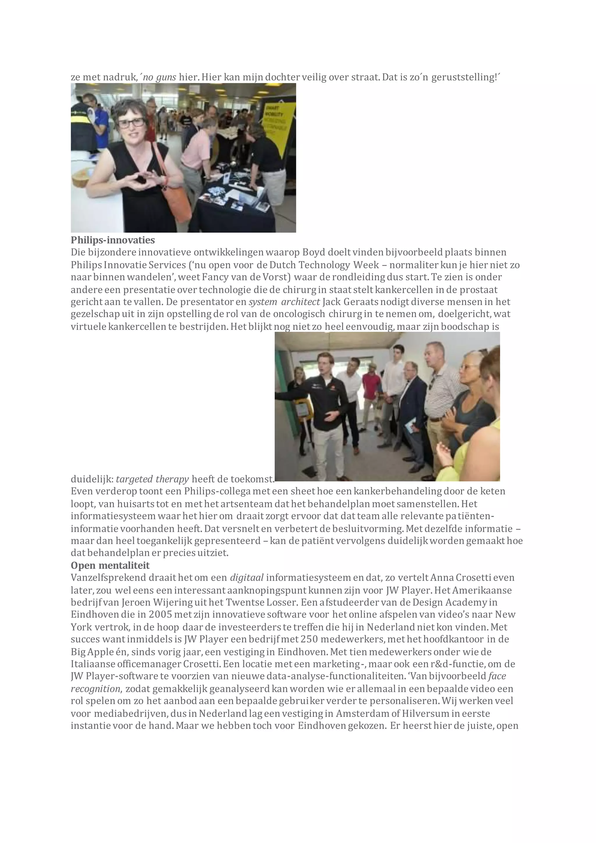 Link magazine high tech discovery program fancy van de vorst | DOCX ...