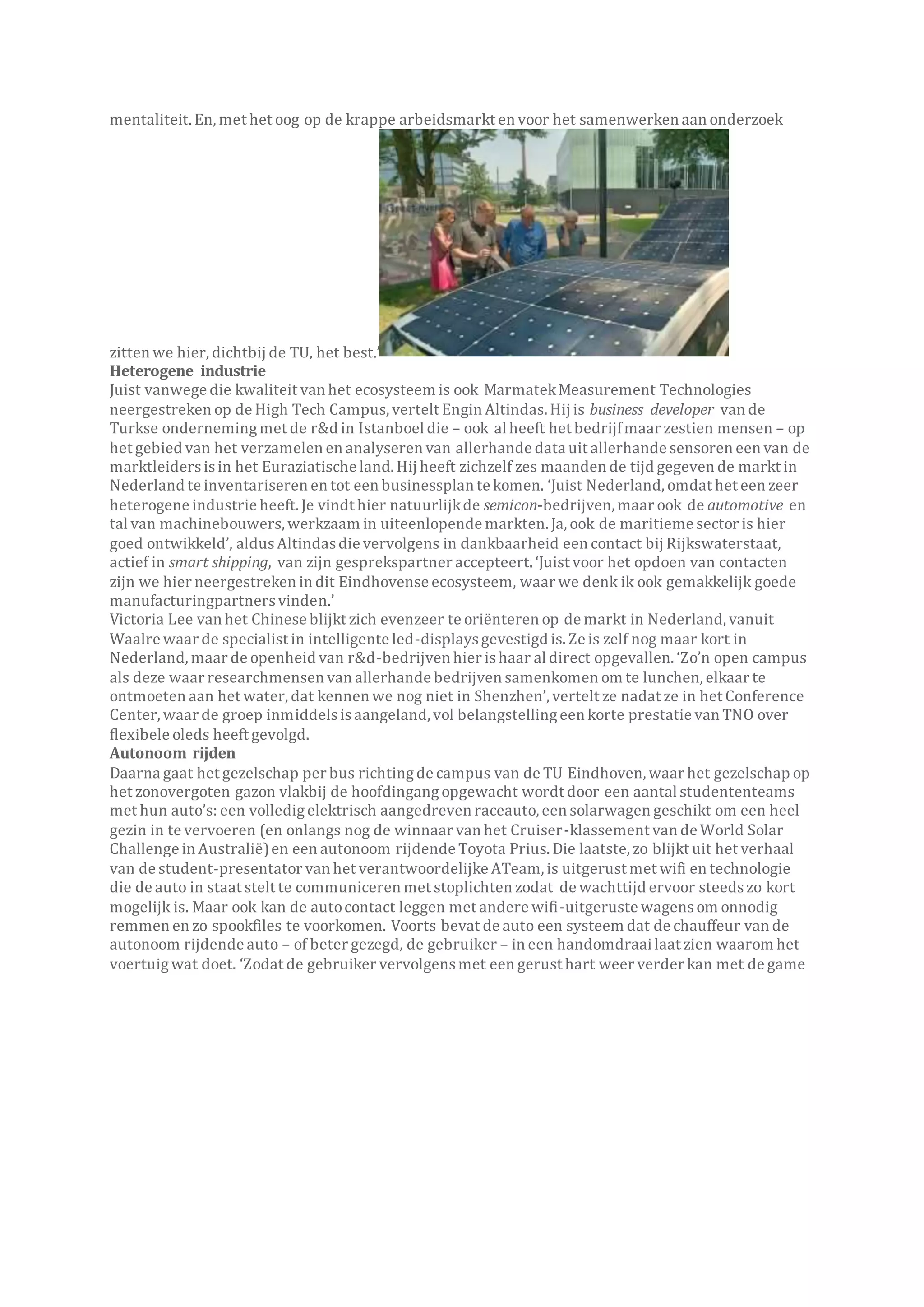 Link magazine high tech discovery program fancy van de vorst | DOCX ...